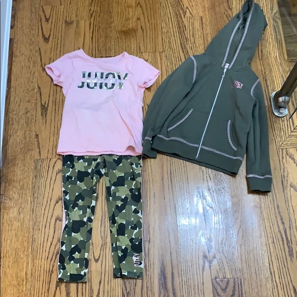 Juicy Couture | Matching Sets | Girls Juicy Couture 3 Piece Set | Poshmark